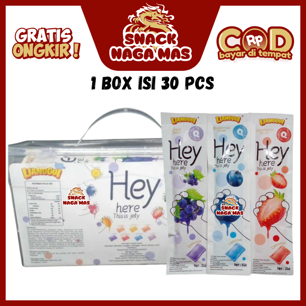 Jual LIANGGUI HEY JELLY HEI JELI [1 BOX ISI 30] | Shopee Indonesia