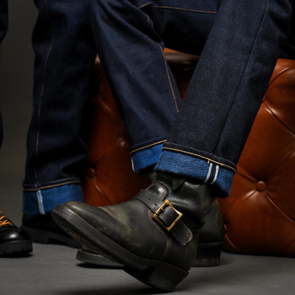 Jual Heavyweight Raw Selvedge Denim Pants - 23 oz Blue Weft Fortune ...
