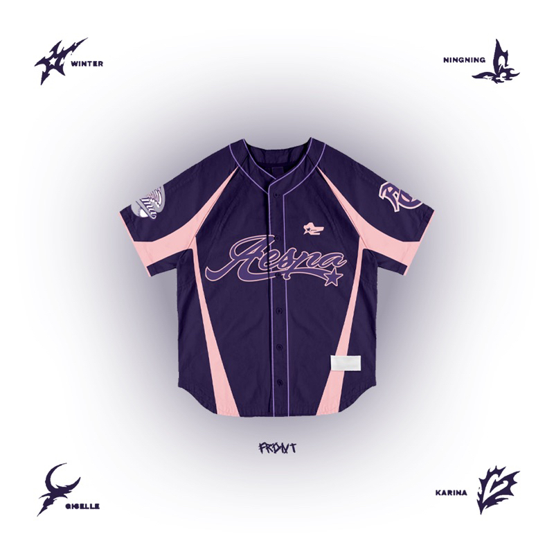 Jual Aespa Baseball Jersey Blokecore by Just Smize Ready Stock ...