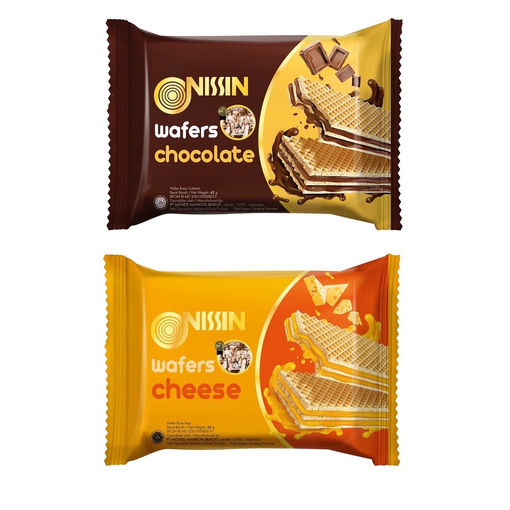 Jual Nissin Wafers Cheese / Chocolate 42gram | Shopee Indonesia