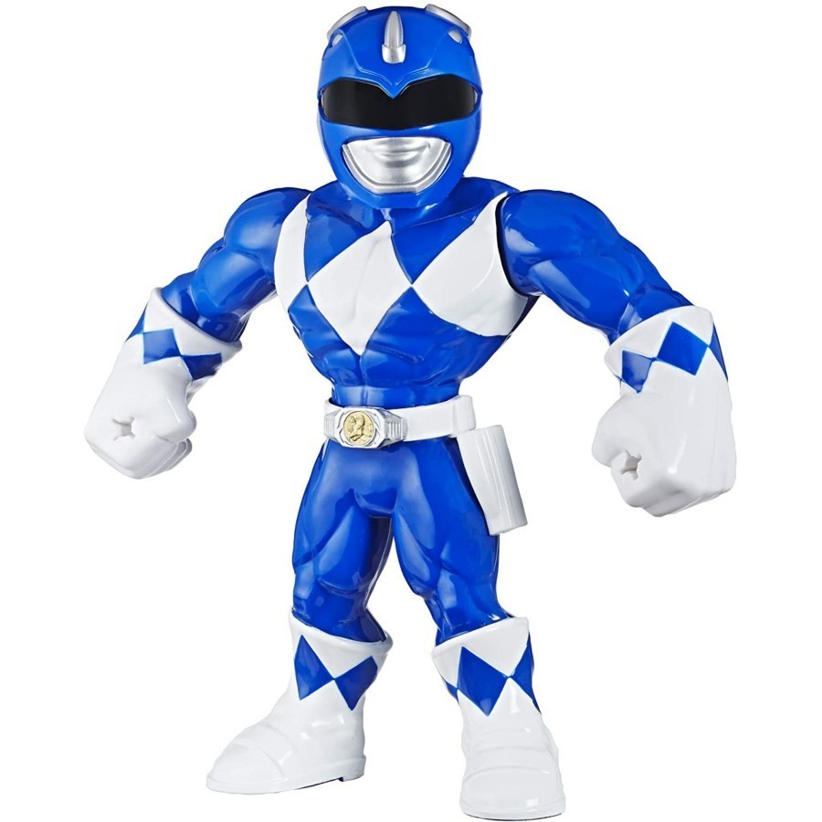 Jual Hasbro Power Rangers Mega Mighties Poseable Figure Blue Ranger ...