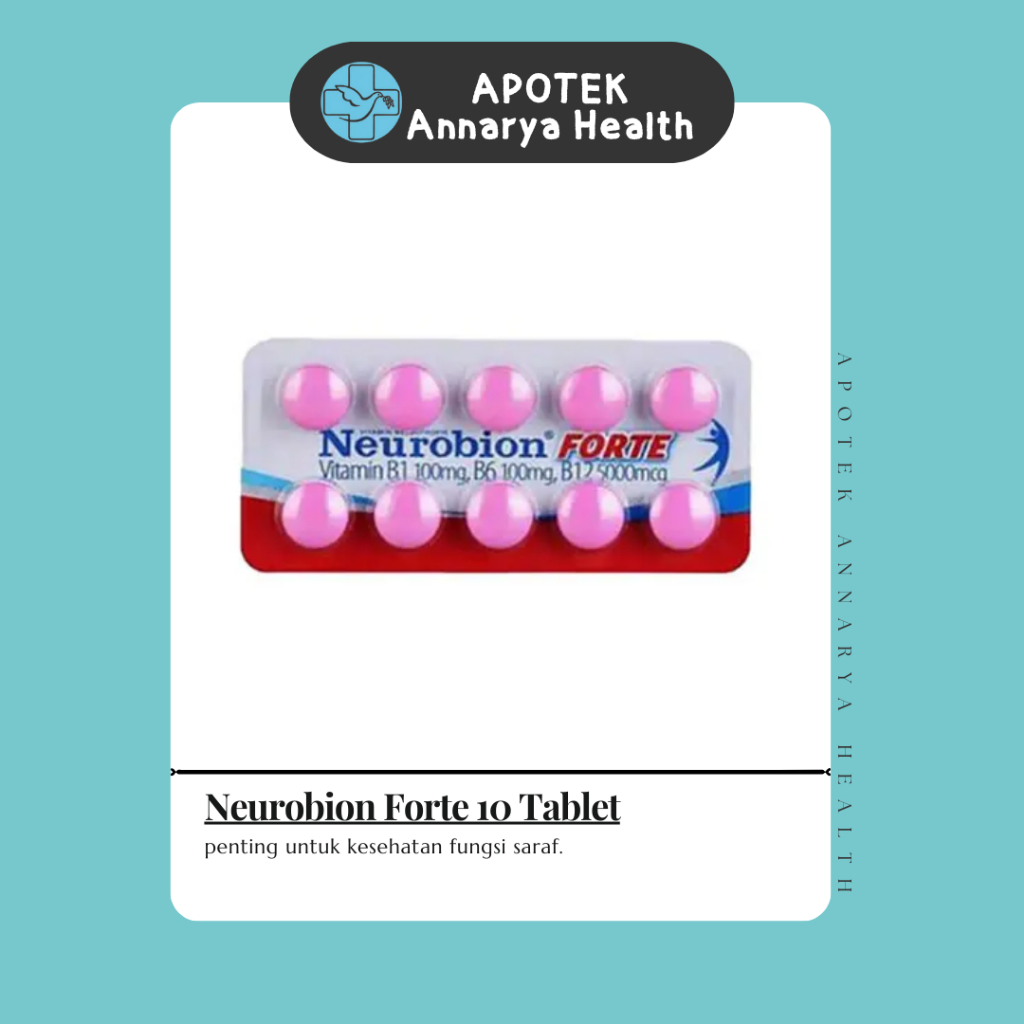 Jual Neurobion Forte 10 Tablet | Shopee Indonesia