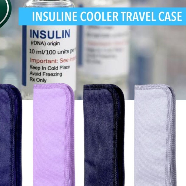 Jual Elen Tas Pendingin Portable - Portable Insulin Cooler Bag Diabetic Foil | Shopee Indonesia