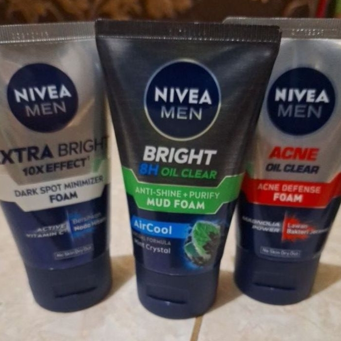 Jual Nivea Men Facial Foam 100 ml | Shopee Indonesia