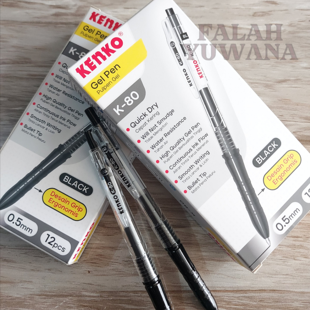 Jual Pulpen Gel/Gel Pen Kenko K-80/K-80CL (1pcs/1pen) | Shopee Indonesia