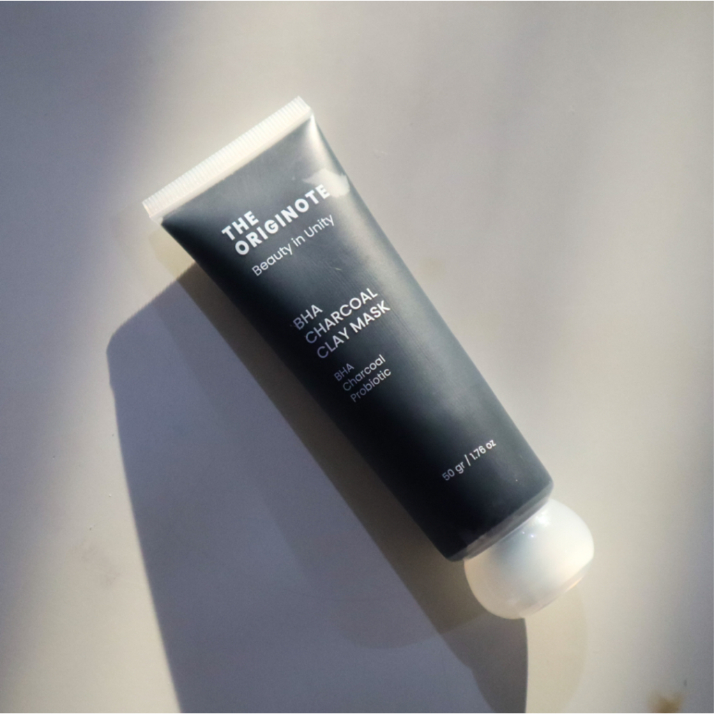 Jual THE ORIGINOTE BHA Charcoal Clay Mask - Masker Wajah Mud Mask ...