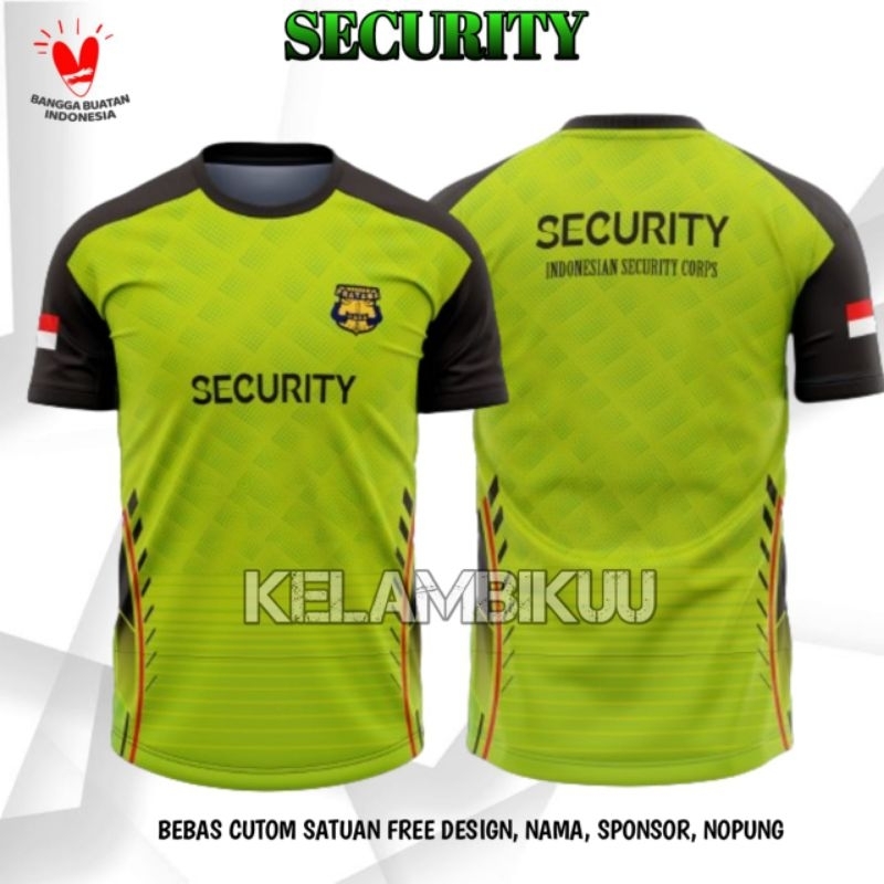 Jual JERSEY SECURITY TERBARU/BAJU KAOS SECURITY MURAH/JERSEY SATPAM ...