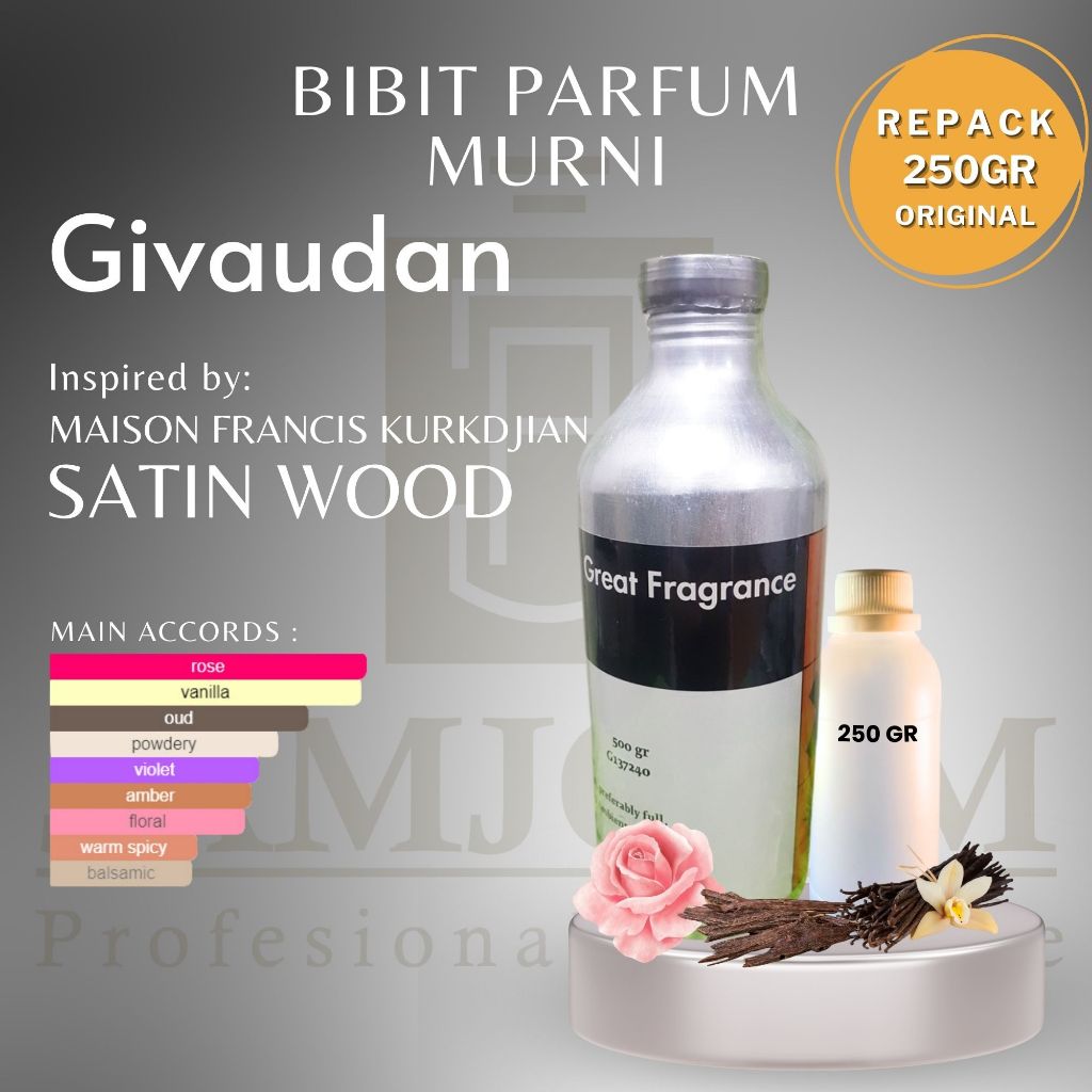 Jual BIBIT PARFUM MURNI GIVAUDAN inspired MFK SATIN WOOD 250 GRAM ...
