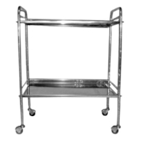 Jual Meja Instrumen 2 Susun Stainless Steel Trolley Troly Meja Periksa ...