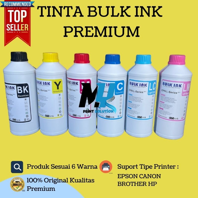 Jual Tinta Premium Printer Epson Bulk Ink | Shopee Indonesia