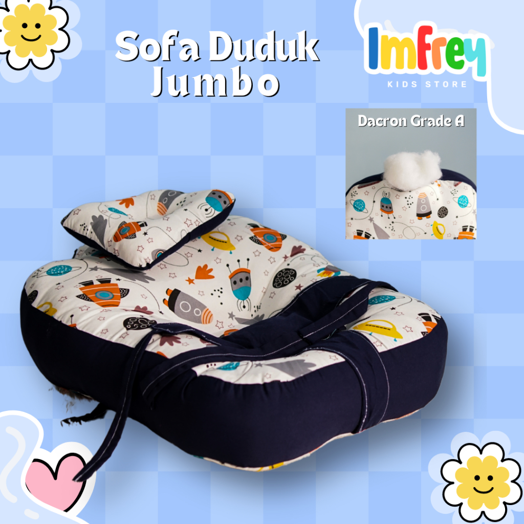 Jual Sofa Bayi Jumbo Duduk/Sofa Bayi Multifungsi/Sofa Bayi Duduk ...