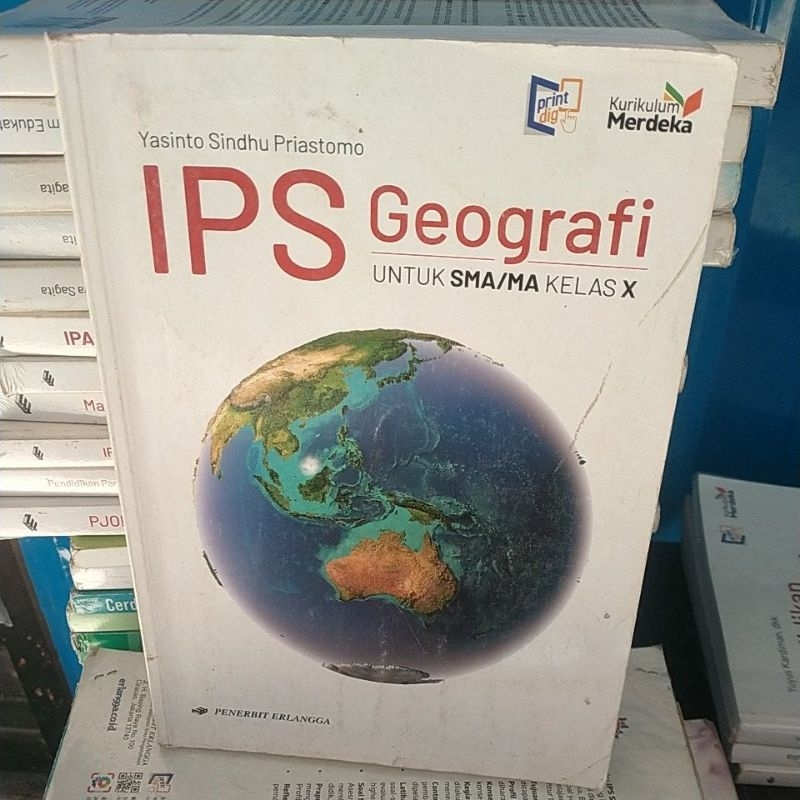 Jual Buku IPS Geografi Kelas X/10/1 SMA/MA Kurikulum Merdeka | Shopee Indonesia