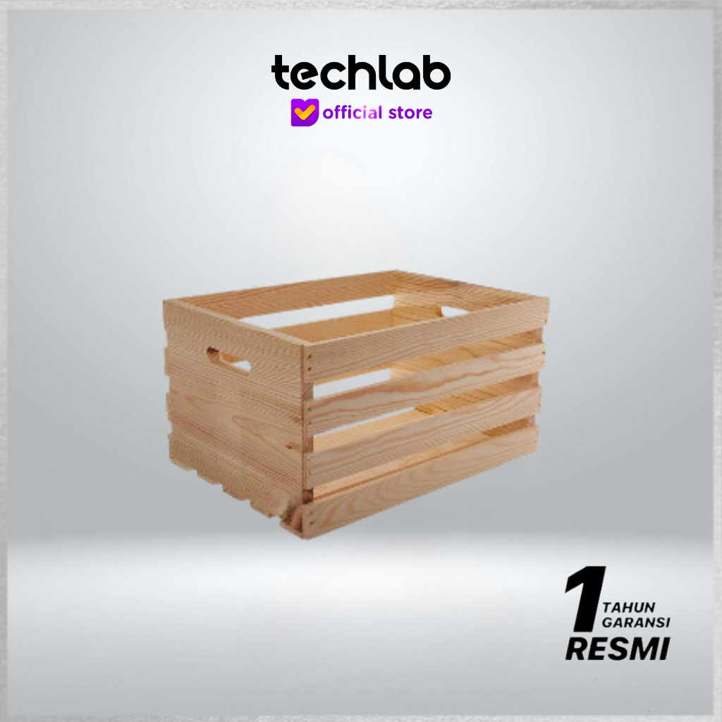 Jual Additional Packing Kayu / Wood Packaging TECHLAB | Shopee Indonesia