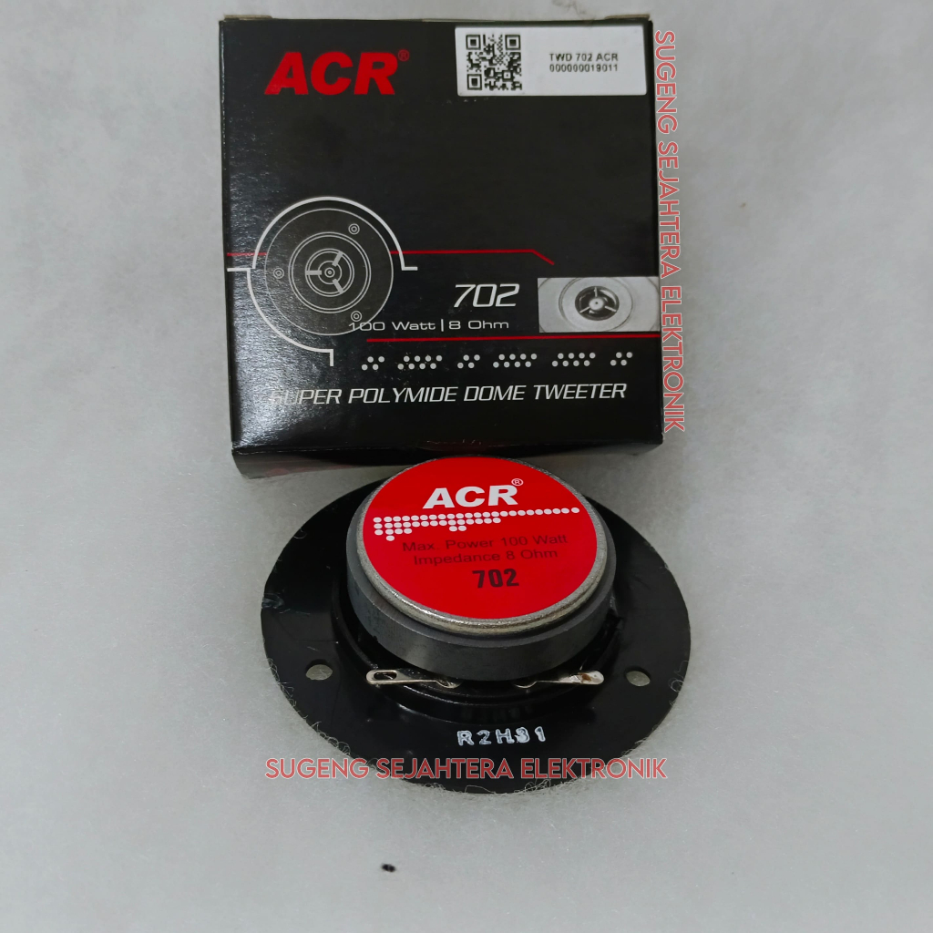 Jual Tweeter ACR 702 Super Polymide Dome Tweeter | Shopee Indonesia