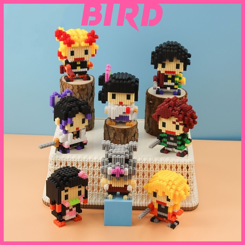 Jual BirdToys Nano Mini Block Demon Slayer Balok Susun Kamado Tanjirou ...