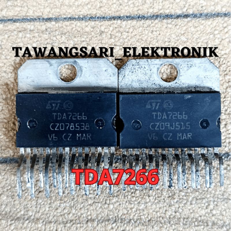 Jual ic audio tda7266s ic ori tda 7266 original cabutan ic 7266 bodi ...