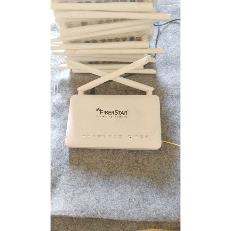 Jual ZTE GPON ONT ZXHNF609 FIBERSTAR TAHUN 2023/2022 | Shopee Indonesia