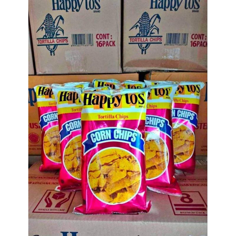 Jual HAPPYTOS TORTILLA CHIPS 140GR | Shopee Indonesia