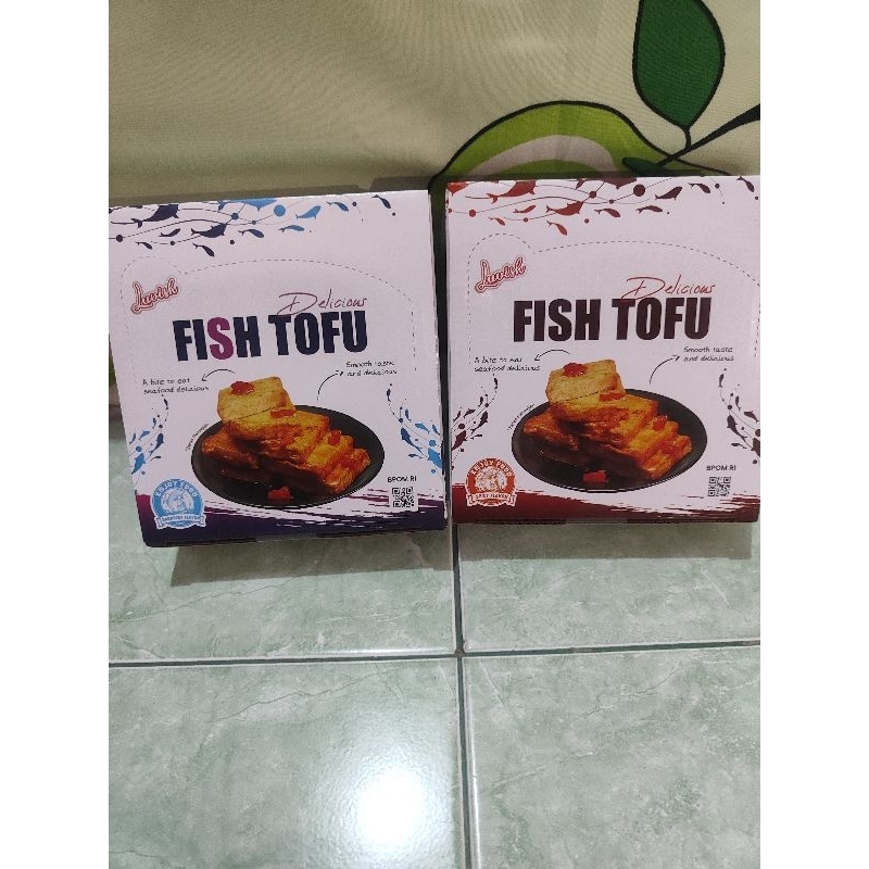 Jual fish tofu delicious luvish 1 kotak isi 30pc | Shopee Indonesia