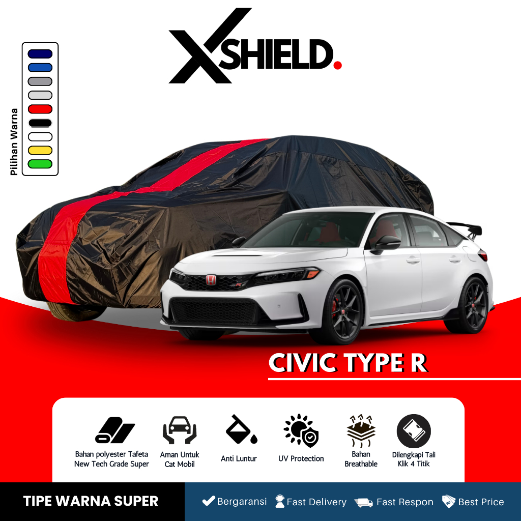 Jual Cover Mobil CIVIC TYPE R Sarung Penutup Mobil CIVIC TYPE R Tipe ...