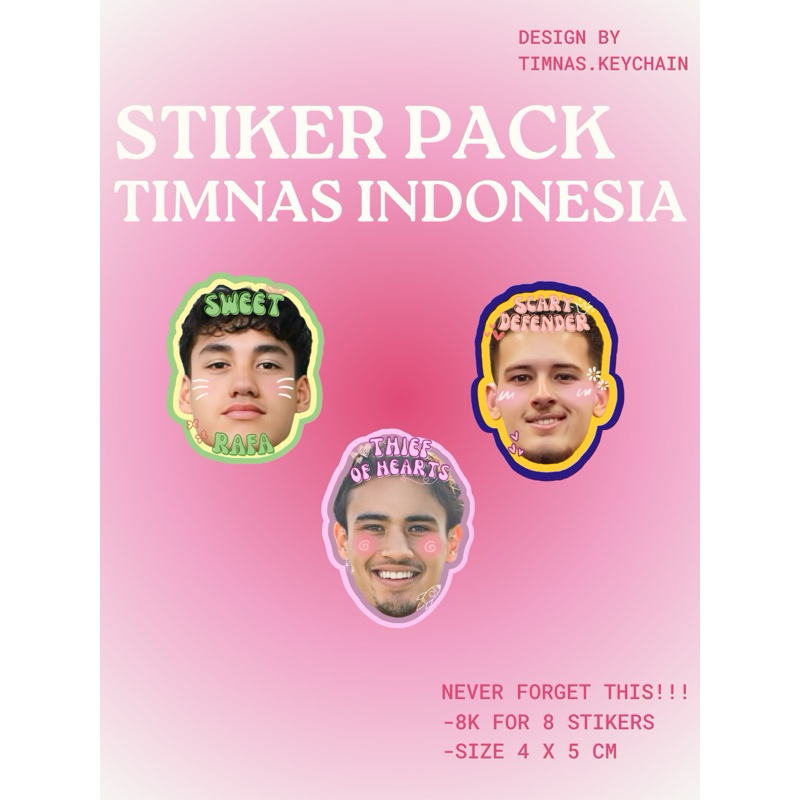 Jual STIKER PACK TIMNAS INDONESIA - STIKER PARA PEMAIN TIMNAS INDONESIA ...