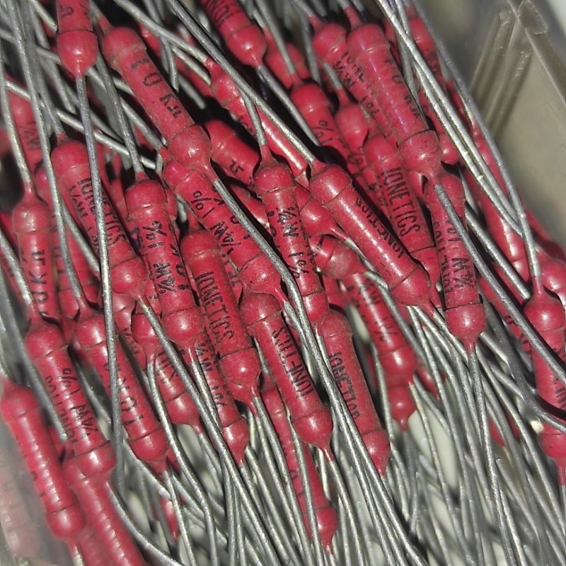 Jual Resistor 10K 1/4W IONETICS Millitary NOS 0.25W 1% 1/4Watt 0.25 1/4 ...