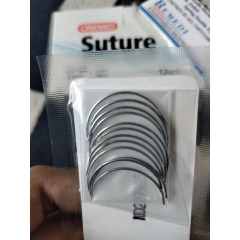 Jual Suture Needle Hecting GT GR Jarum Operasi Bedah Kulit Otot REMEDI ...
