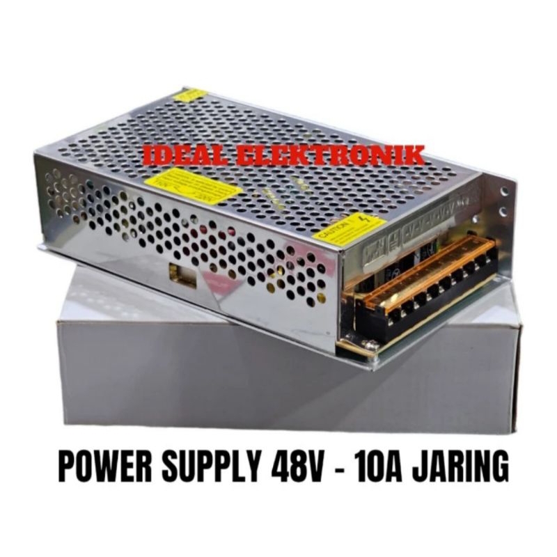 Jual Power Supply PSU 48V 10A High Quality, 48 Volt 10 Ampere Cooling ...