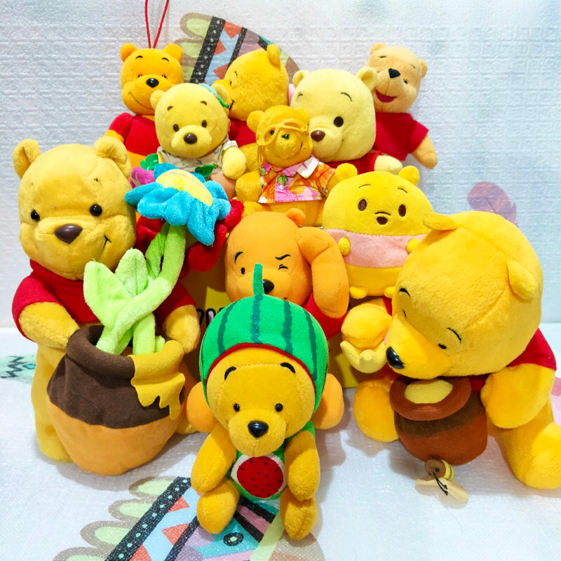 Jual Boneka Disney Winnie The Pooh Mini Doll Plush | Shopee Indonesia