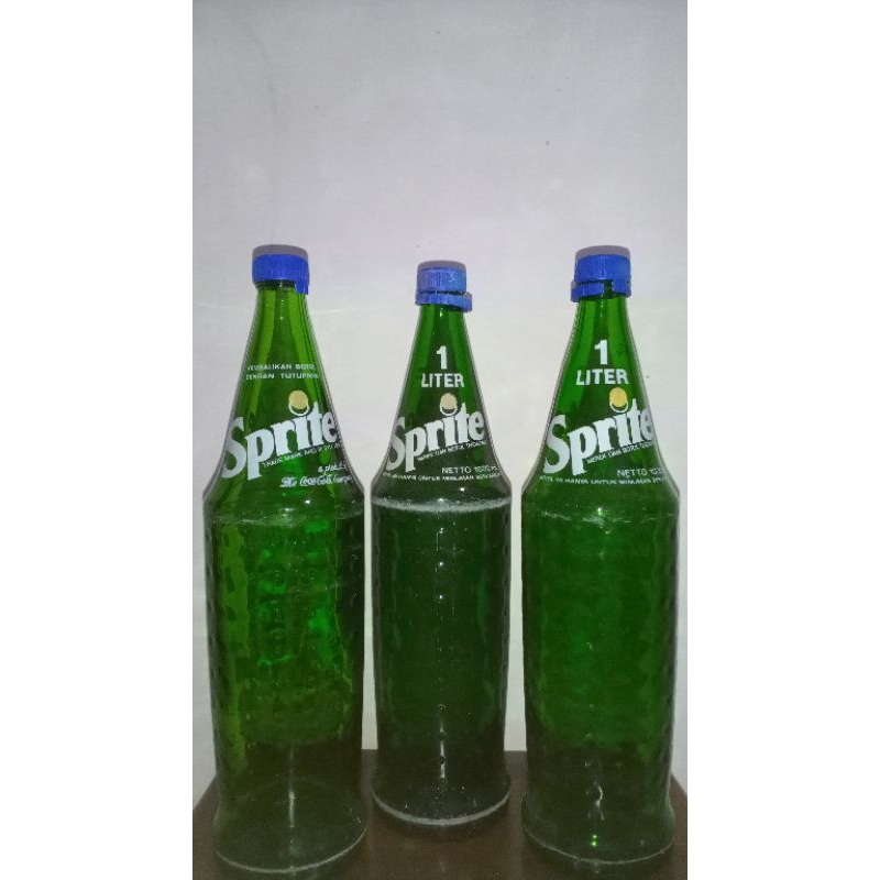 Jual BOTOL SPRITE BOTOL BEKAS BUAT BENSIN UK 1 LITER | Shopee Indonesia