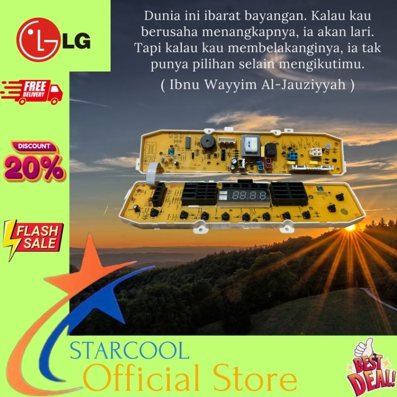 Jual LG TSP10NNW ( Turbo Drum ) 10.0kg, Modul pcb mesin cuci Top ...