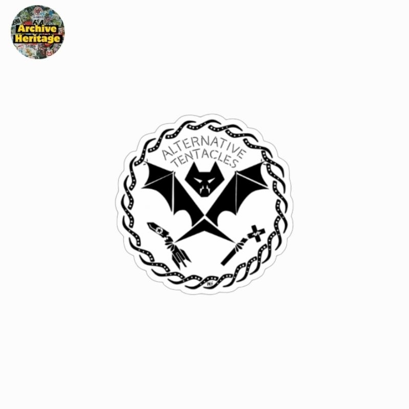 Jual sticker Alternative Tentacles records label music band stiker logo ...