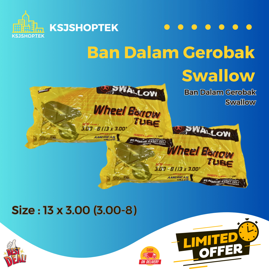 Jual Ban Dalam Gerobak Argo Artco Arco Lori Kereta Sorong 300x8 (13x300 ...