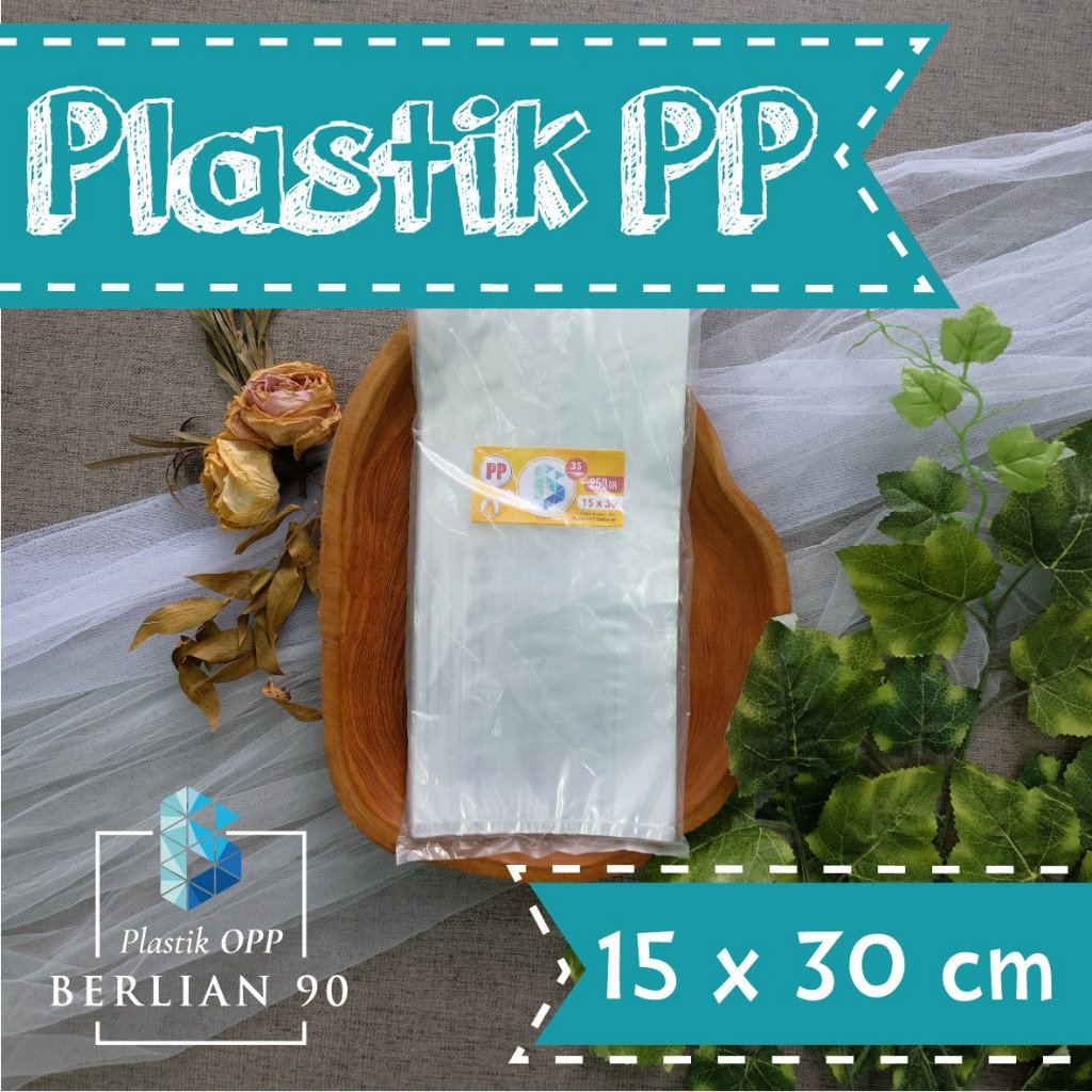 Jual Plastik PP Snack dan Laundry Uk 15 x 30 cm tebal premium isi 250 ...
