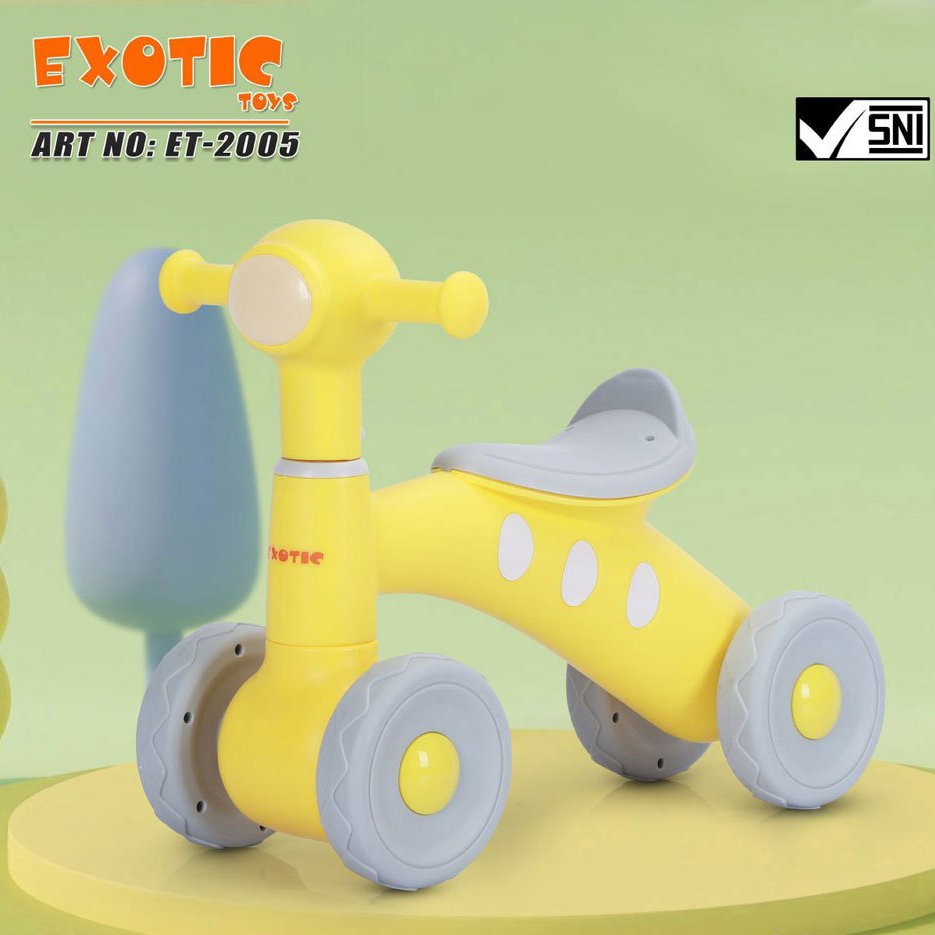 Jual Sepeda dorong anak balance bike mainan play ground Exotic ET 2005 ...