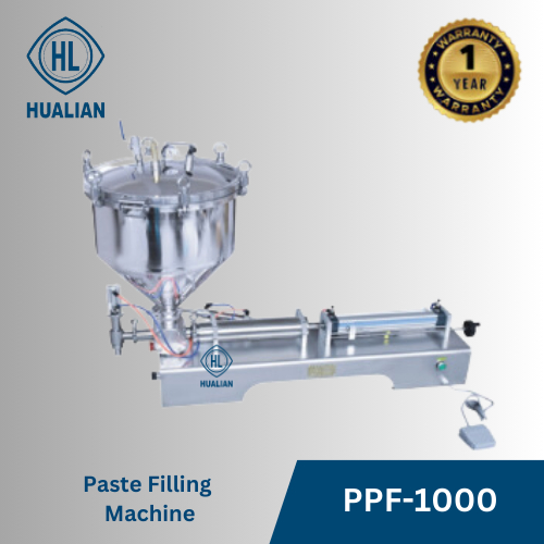 Jual Mesin Pengisi Thick Paste Filling Machine PPF-1000 with Pressured Hopper | Shopee Indonesia