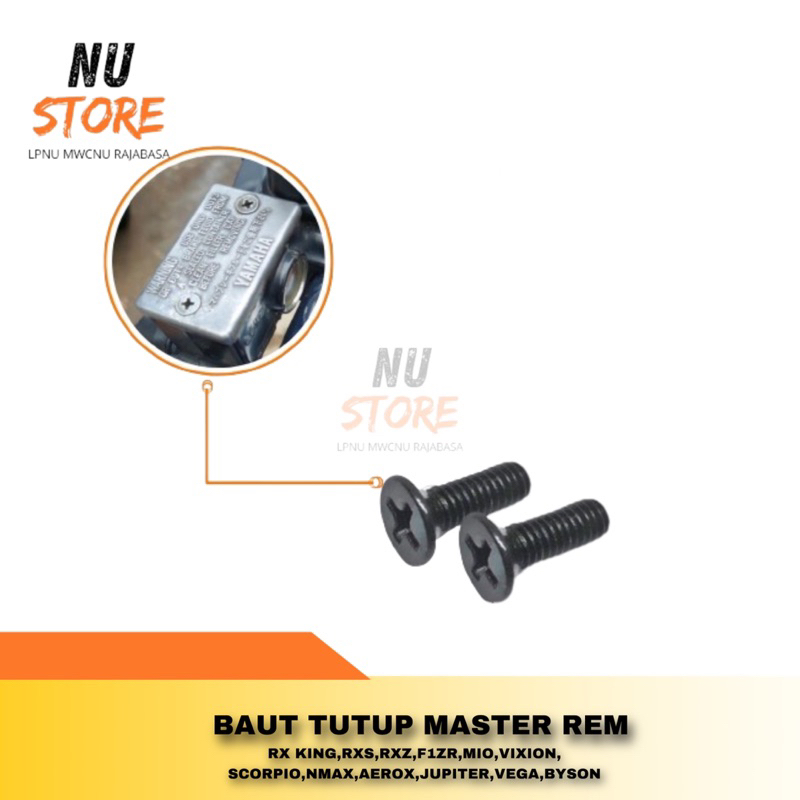 Jual BAUT TUTUP MASTER REM RX KING,RXS,RXZ,F1ZR,MIO,VIXION,SCORPIO,NMAX,AEROX,JUPITER,VEGA,BYSON ...