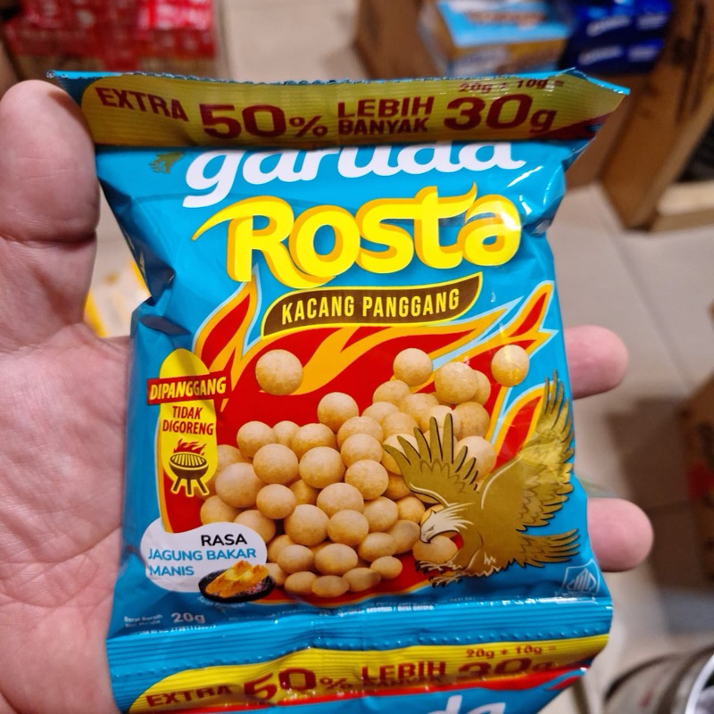 Jual garuda rosta kacang panggang jagung bakar 20gr | Shopee Indonesia