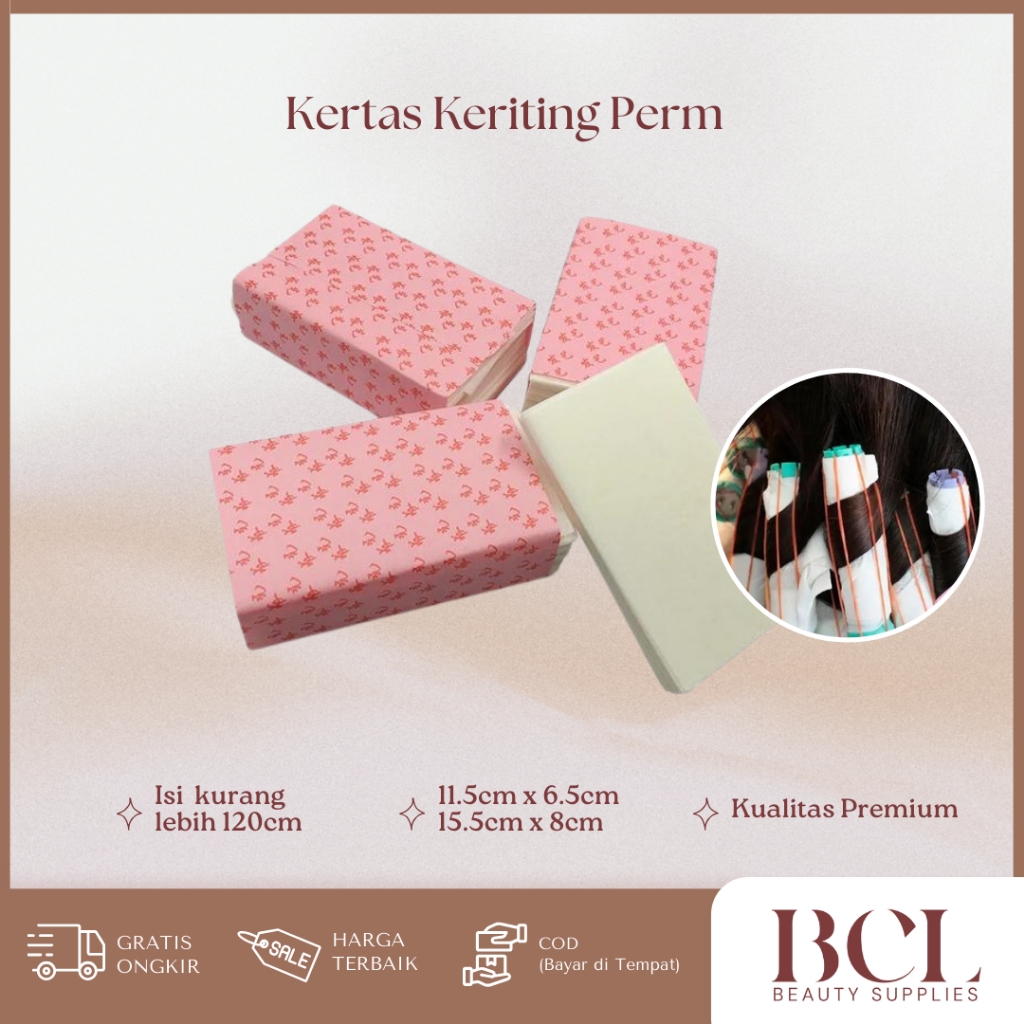 Jual Kertas Keriting Perm | Kertas Toni Rotto Wave Cold | Shopee Indonesia