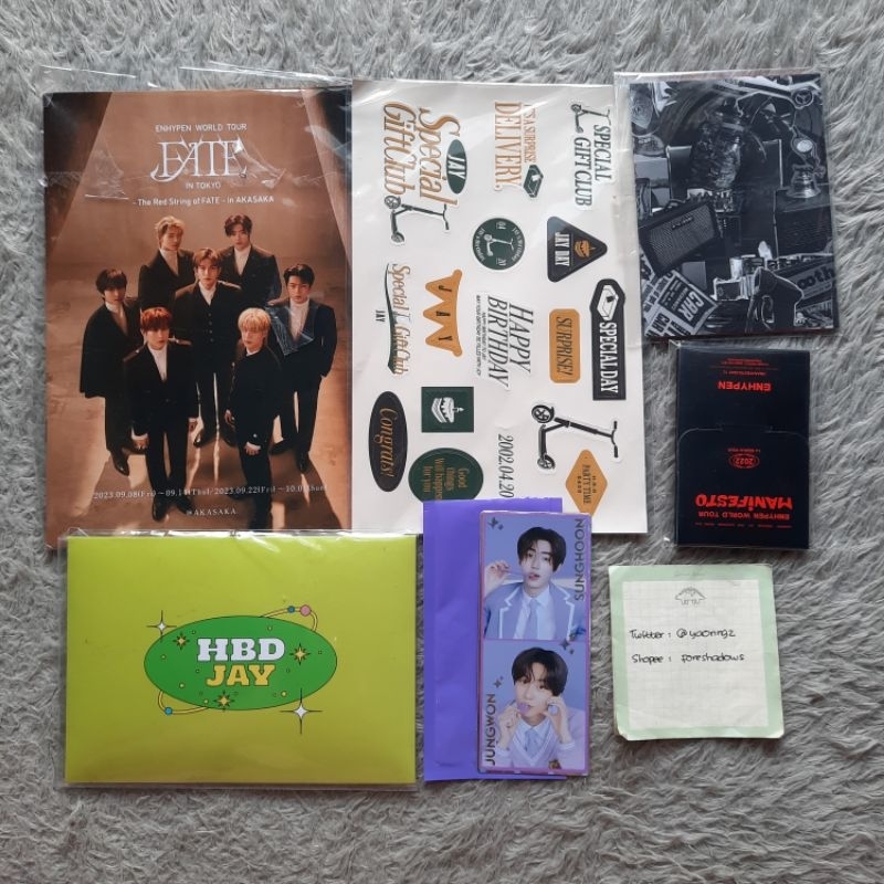 Jual [READY] ENHYPEN Official Inclusions Merchandise Non PC (Booklet ...
