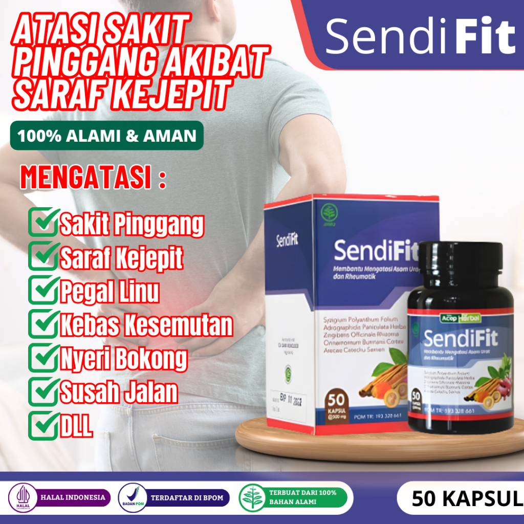 Jual Obat Sakit Pinggang Nyeri Sendi Syaraf Kejepit Tulang Belakang ...