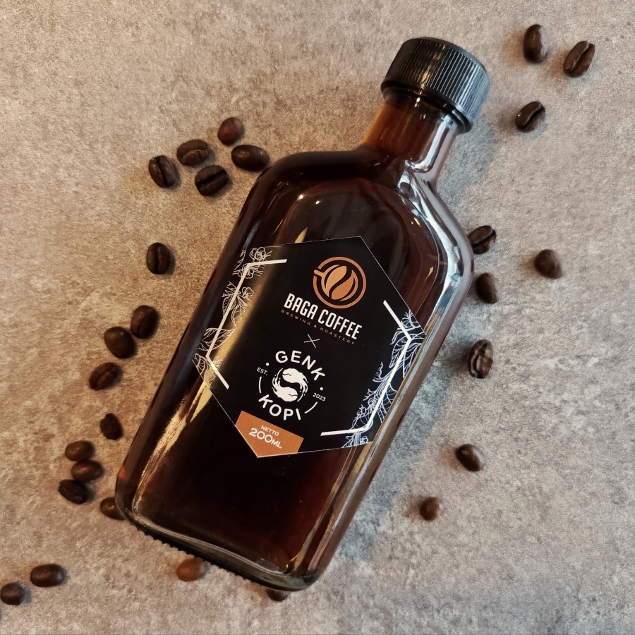 Jual COLDBREW kopi by Baga Coffee (200ml) kopi botol kaca filter kopi ...