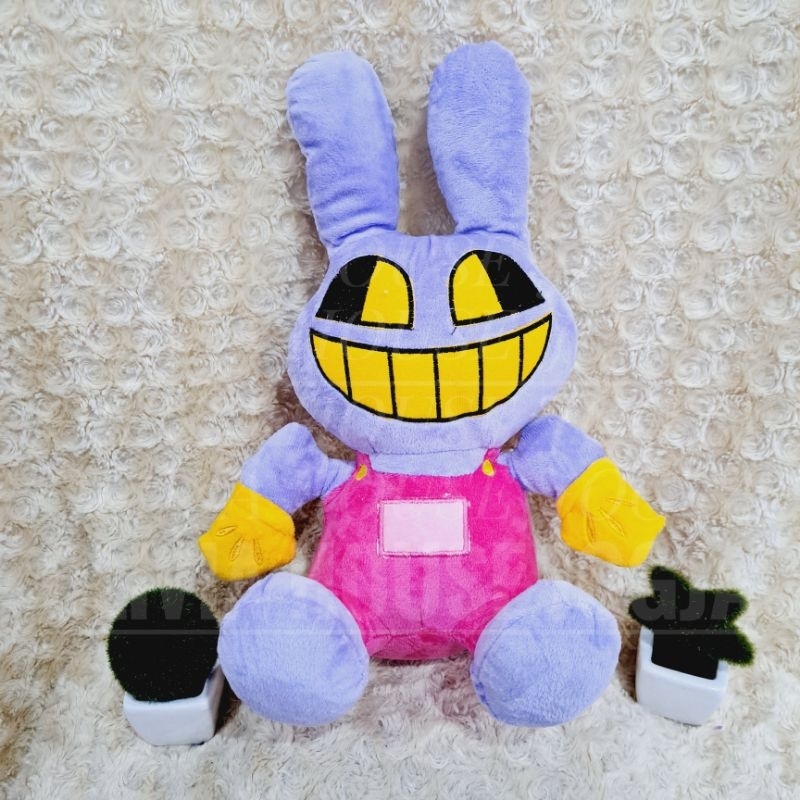 Jual Boneka Jax Rabbit The Amazing Digital Circus No Tag L Boneka Sit ...