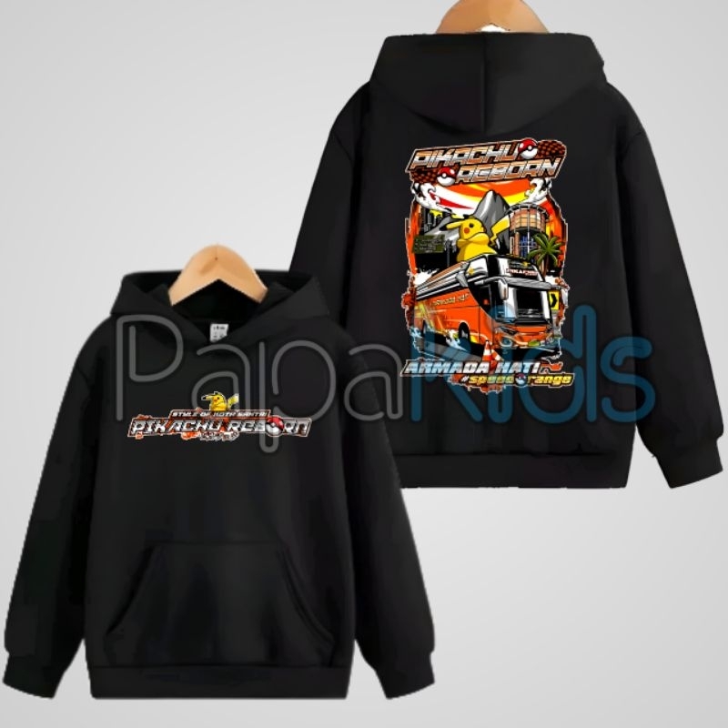 Jual Sweater anak cewe cowo gambar bismania pikacu / jaket hoodie ...