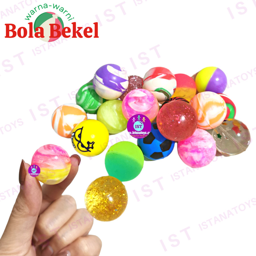 Jual IST Mainan Anak Bola Bekel diameter 2.3 cm | Shopee Indonesia