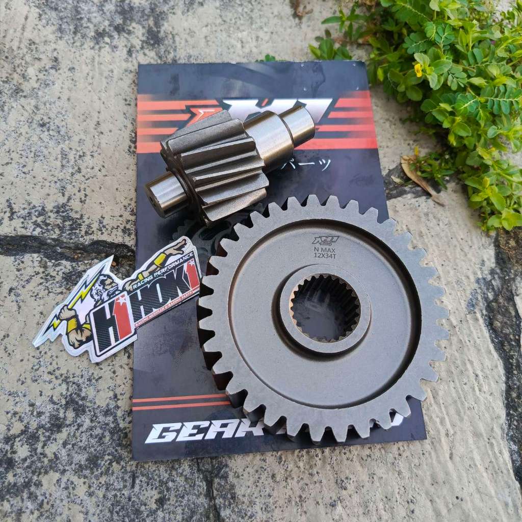Jual RACING GEAR GIGI RATIO RASIO NMAX AEROX LEXI 12/33 12/34 | Shopee ...