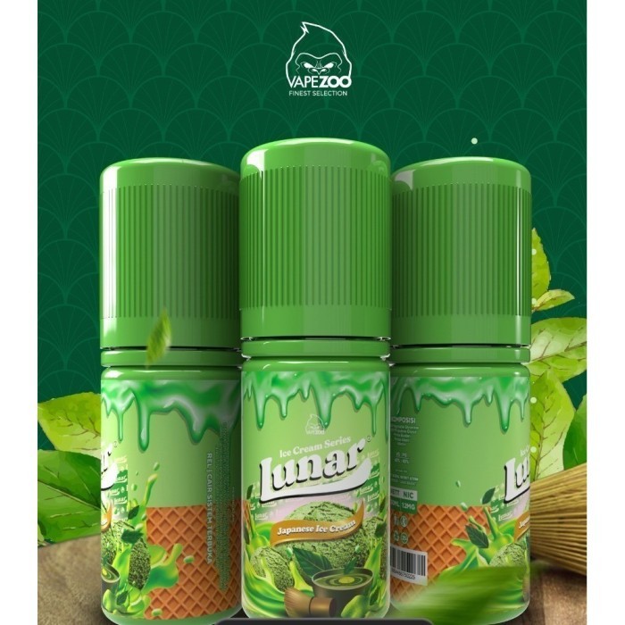 Jual LUNAR JAPANESE ICE CREAM MATCHA ORIGINAL BY VAPEZOO PODS 30ML ...