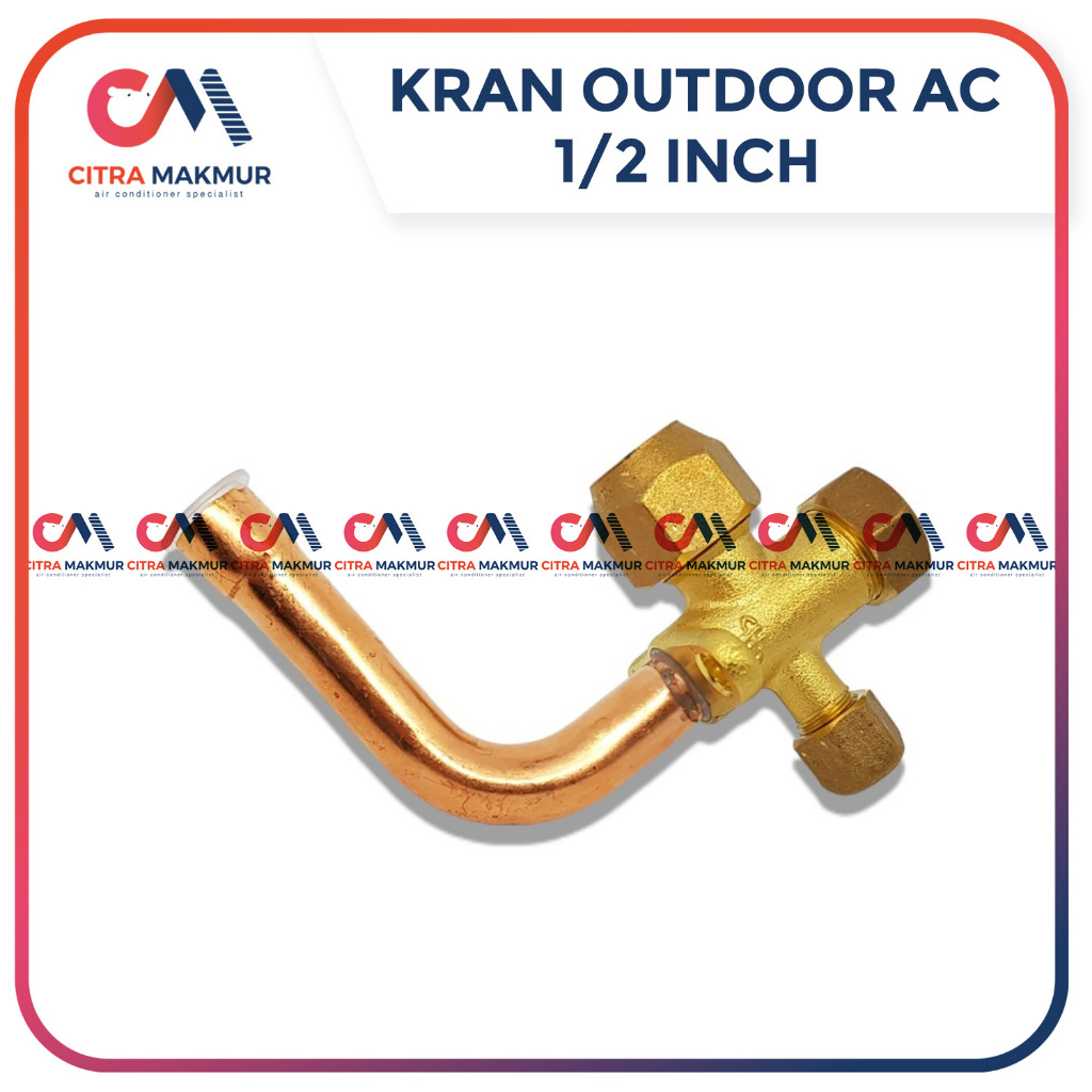 Jual Kran Outdoor 1/2 Inci 1,5 sampai 2 Pk Air Conditioner AC Pipa merk ...