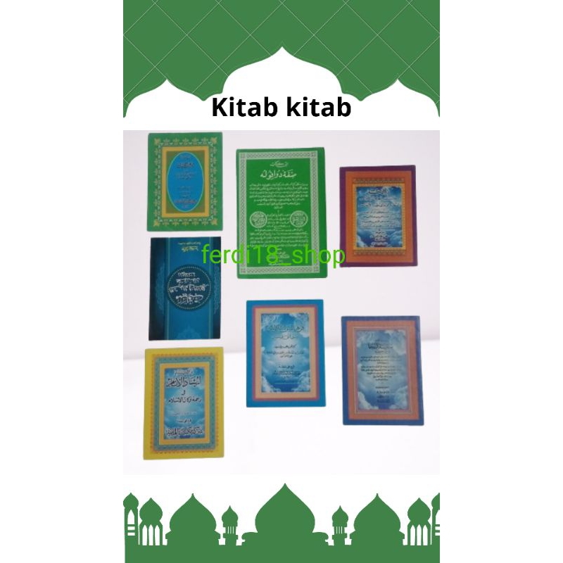 Jual Kitab Kitab safinatun najah /Sifat 20/ irsyadul anam/Perhiasan ...