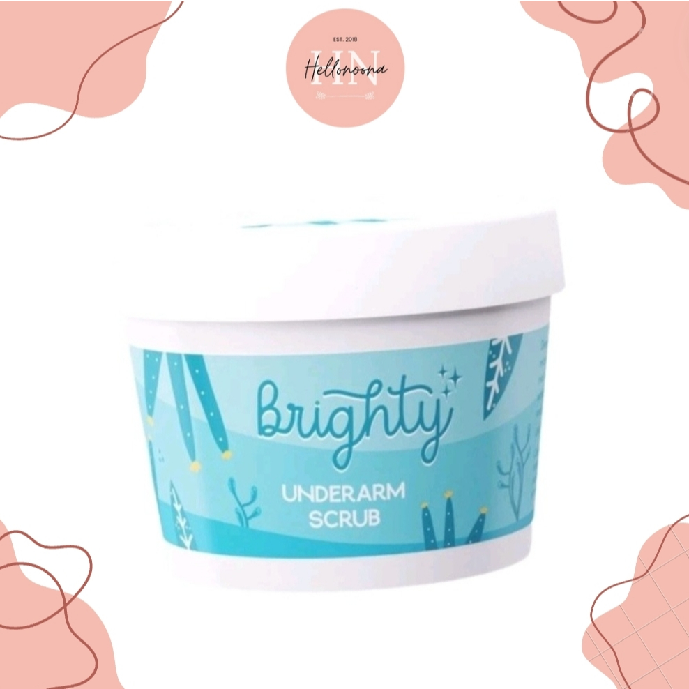 Jual BRIGHTY - Underarm Scrub 80gr | Shopee Indonesia